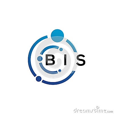 BIS Letter Logo Design On White Background. BIS Creative Initials ...