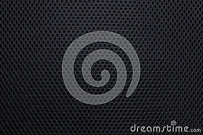 Black Bumpy Texture Background. Abstract Textile Hole Material Or Seat ...