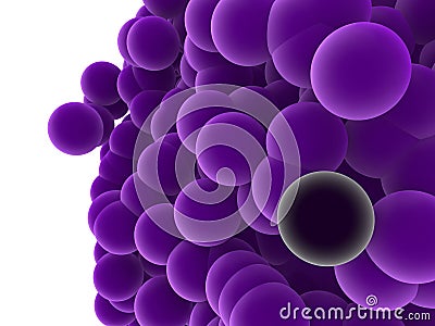 Black Cell Is Broken - 3D Illustration Royalty-Free Cartoon ...