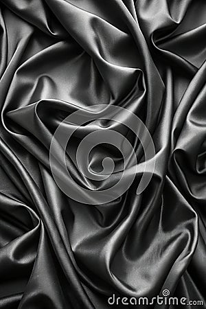 Black Crinkle Fabric Texture Seamless Loop Stock Photo | CartoonDealer ...