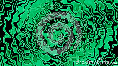 Black-green Abstract Background, Fluid that Changes Shape in Space ...