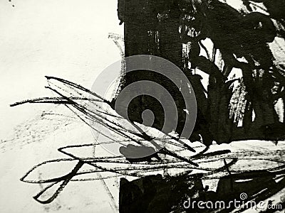 Black Ink Texture Stock Photography - Image: 1329442