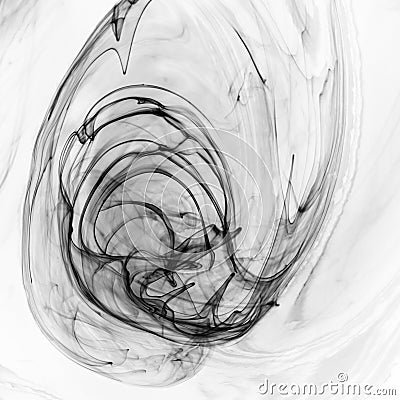 Black Ink In Water Royalty Free Stock Photo - Image: 35489015