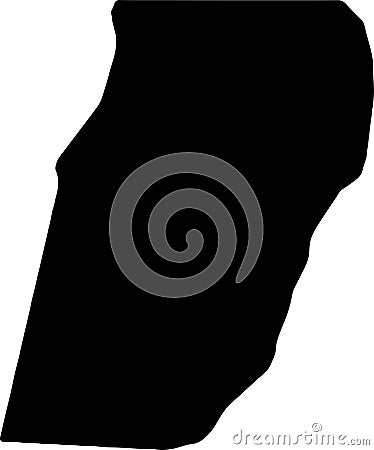 Balaka Malawi Silhouette Map With Transparent Background Cartoon Vector ...