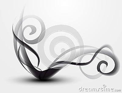 Black Smoke Pattern Royalty-Free Stock Photo | CartoonDealer.com #24655335