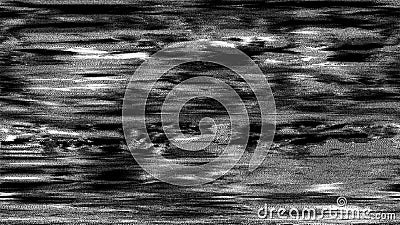 Black and White Noise of Analog Television Stock Footage - Video of ...
