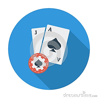 Blackjack Cartoon Vector | CartoonDealer.com #93728199