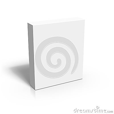 Blank 3D Box Royalty Free Stock Image - Image: 19032996
