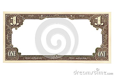 Blank Banknote Royalty Free Stock Images - Image: 10387549