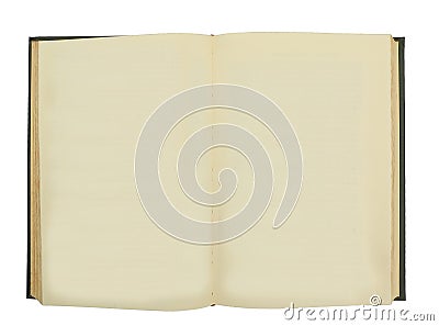 Blank Book Stock Image - Image: 1371771