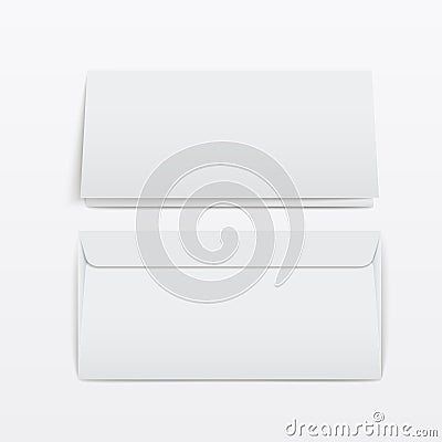 Blank Envelopes Template Vector Illustration | CartoonDealer.com #43225692