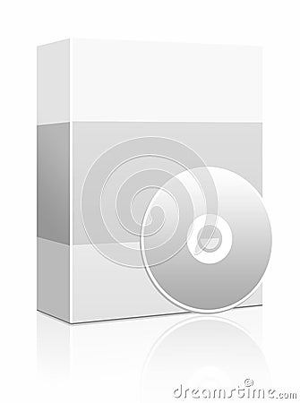 Blank Software Box Royalty Free Stock Photography - Image: 2393837