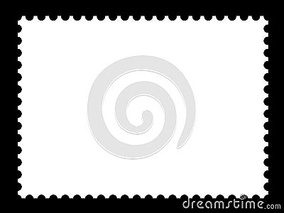 A Blank Stamp Templates Royalty Free Stock Images - Image: 7087089