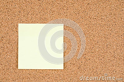 Blank Stick Note On Bulletin Board Texture Or Background Royalty-Free ...