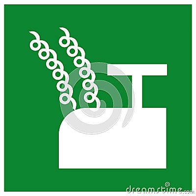 Blasting Point Symbol Sign, Vector Illustration, Isolate On White ...