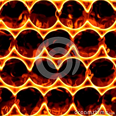 Blaze Fire Flame Texture Background. High-resolution Seamless Polygonal ...