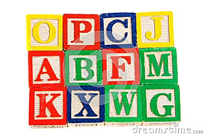 Block Letters Stock Photography | CartoonDealer.com #4509146