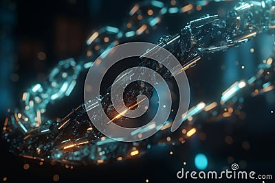The Blockchain DNA: A Stunning Sci-Fi Cinematic Render In 8K With ...