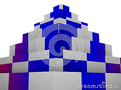 Blocks Pyramid Royalty-Free Stock Photography | CartoonDealer.com #11687357