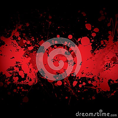 Blood Banner Red Vector Illustration | CartoonDealer.com #11123094