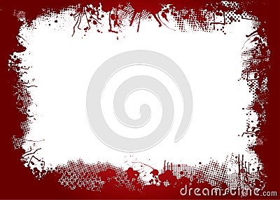 Blood Border Stock Images - Image: 4860374