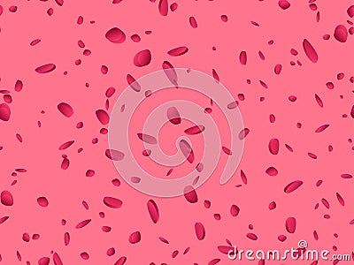 Blood Cells Seamless Pattern. Erythrocytes And Leukocytes And ...
