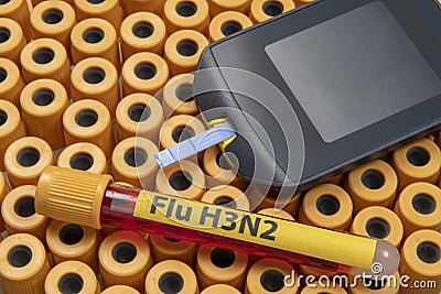 Blood Collection Tubes Labeled Royalty-Free Stock Image | CartoonDealer ...