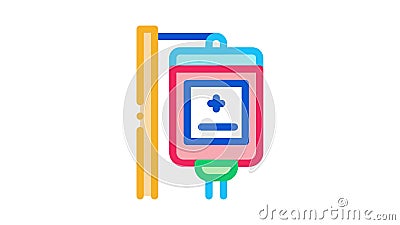 Blood Pumping Device Icon Animation Stock Video - Video of medication ...
