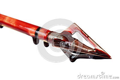 Bloody Hunting Arrow Royalty Free Stock Photo - Image: 28255795