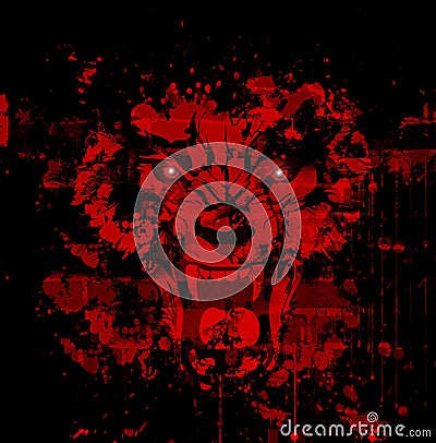 Bloody Werewolf Illustration Royalty-Free Cartoon | CartoonDealer.com ...