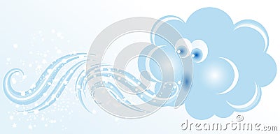 Blowing Cloud Stock Image - Image: 27428691