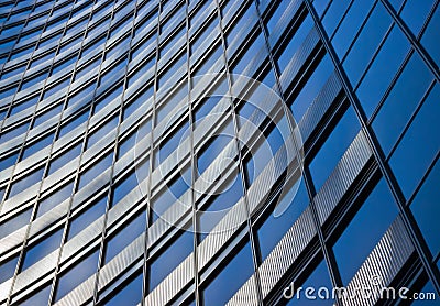 Blue Abstract Business Building Background Stock Images - Image: 15404864