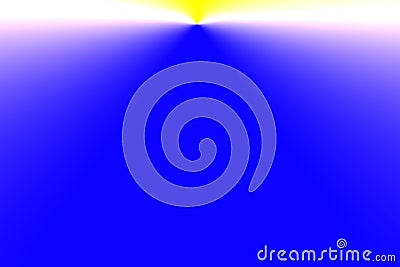 Blue Abstract Gradient Background With Yellow And White Shad Royalty ...