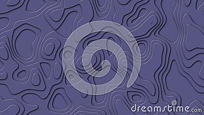 Blue Background on Theme Geodesy or Topography. Abstract Topographic ...