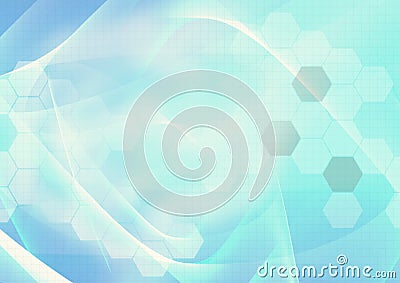 Blue Biology Background Royalty Free Stock Photo - Image: 4849115