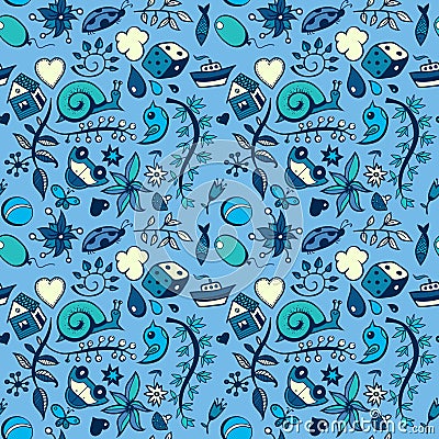 Blue Cartoons Royalty-Free Stock Photo | CartoonDealer.com #50132577