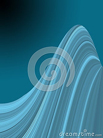 Blue Curved Lines Stock Image | CartoonDealer.com #110005