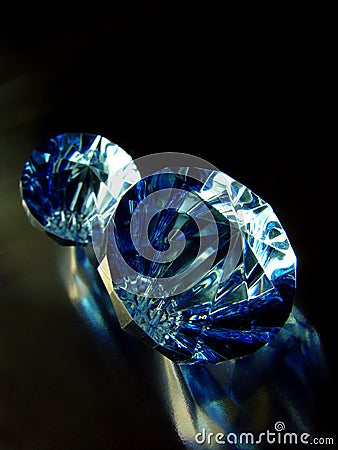 Blue Diamonds Stock Photo - Image: 290180