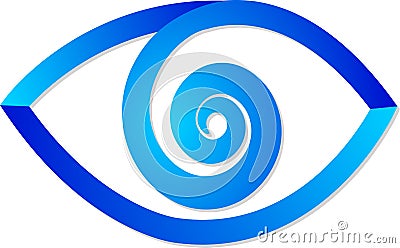 Blue Eye Logo Stock Photography - Image: 25802052