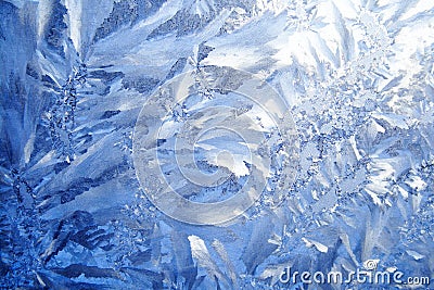 Blue Frost Background Royalty Free Stock Photography - Image: 1999897