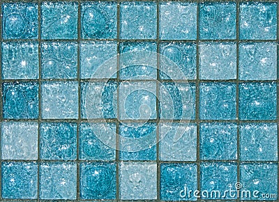 Blue Glass Tiles Stock Images - Image: 11337834