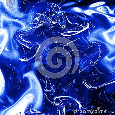 Blue Goo Royalty-Free Cartoon | CartoonDealer.com #876890