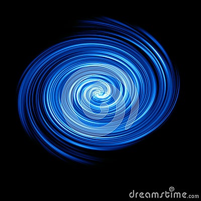 Blue Hurricane Stock Photo - Image: 6452370