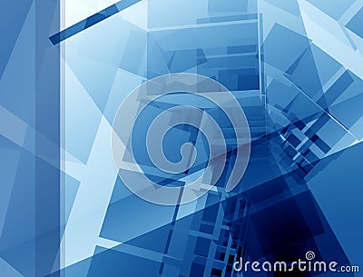 Blue Layout Design Stock Images - Image: 1721184