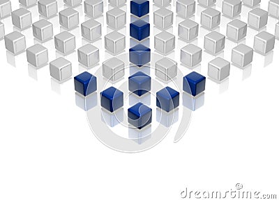 Blue Leader Stock Photo | CartoonDealer.com #16740192