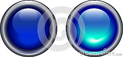 Blue Light Icons Stock Image - Image: 6755671