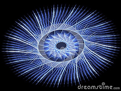 Blue Pinwheel Stock Photo - Image: 2040940