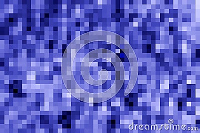 Blue Pixel Background. Royalty Free Stock Images - Image: 3588559