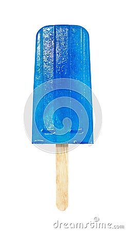 Blue Raspberry Popsicle Stock Photo - Image: 51327634