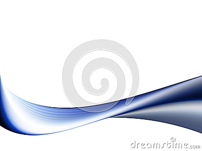 Blue Ribbon Effect Royalty Free Stock Photography - Image: 7061197